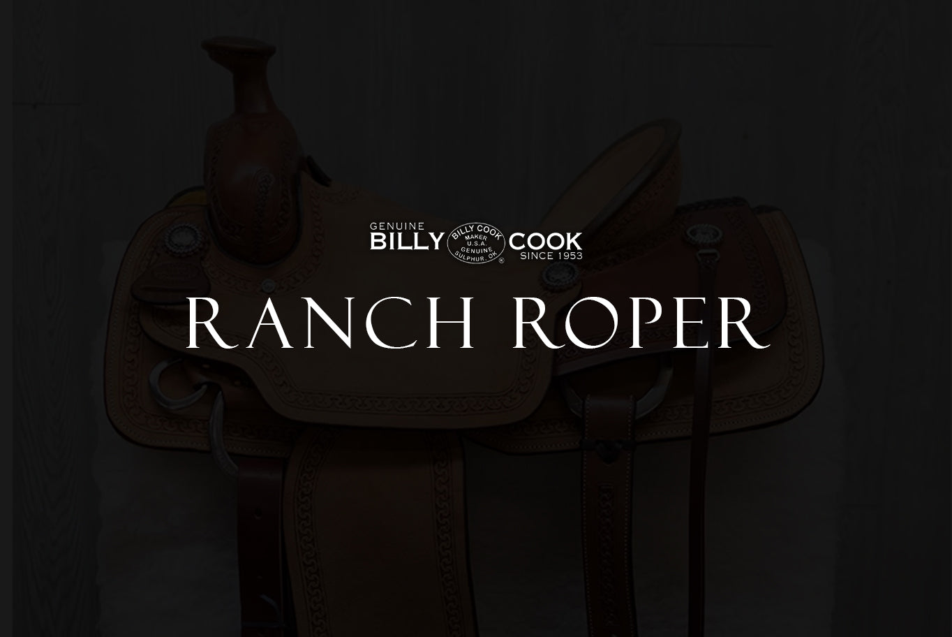 Custom Billy Cook Western Saddles – Genuine Billy Cook